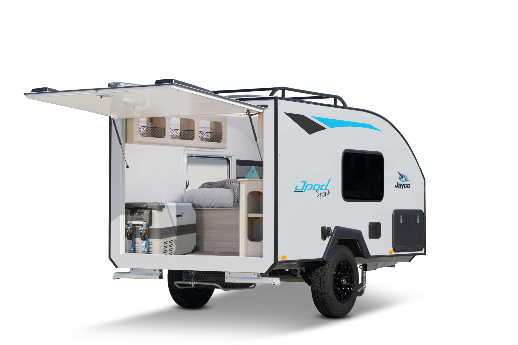 Jayco J-Pod is the ultimate lightweight trailer for a big weekend.